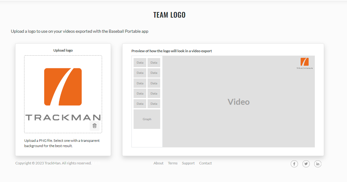 B1 Custom Logo Overlay PCA000104 – TrackMan